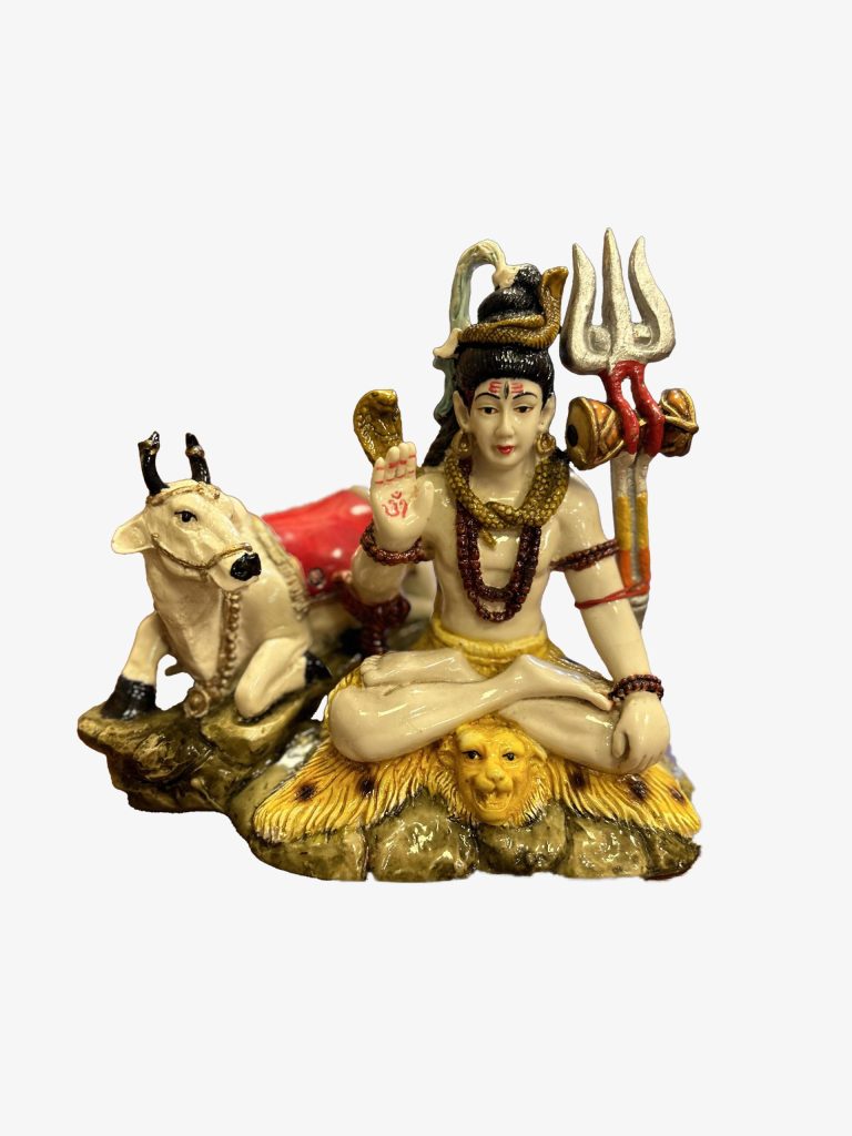 Lord Shiva and Nandi - Chinese Gift Palace
